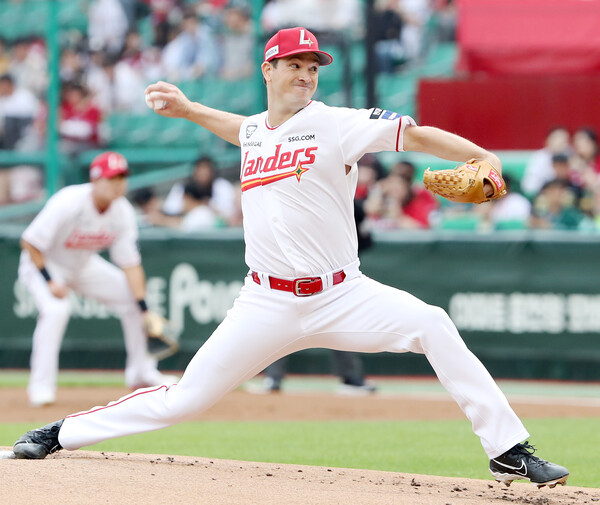 2점 지원이 전부였지만… SSG 앤더슨에게는 충분했다