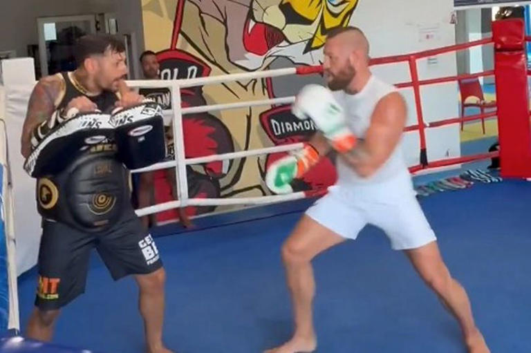 Conor McGregor's training footage slammed as people all say the same thing