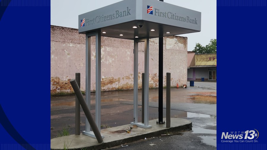 Video shows truck dragging away stolen ATM in McColl