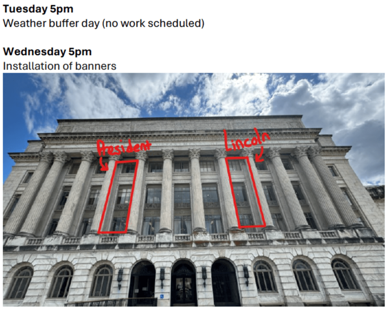 USDA Spent $16,400 on Banners to Honor Trump and Lincoln