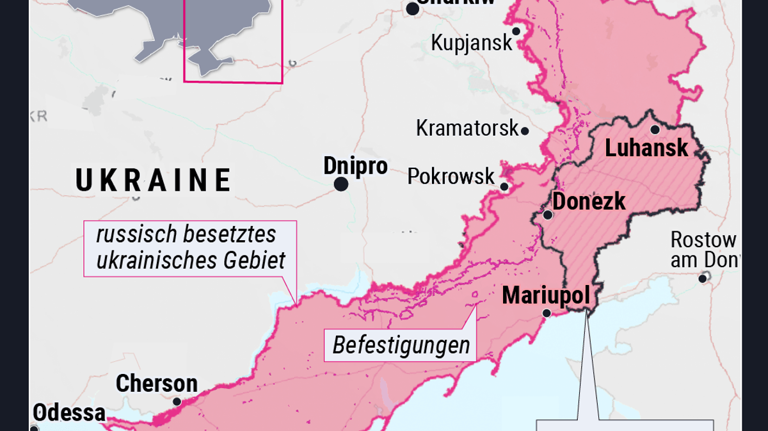 Ukraine-Krieg: Russland bricht an Front im Donbass durch