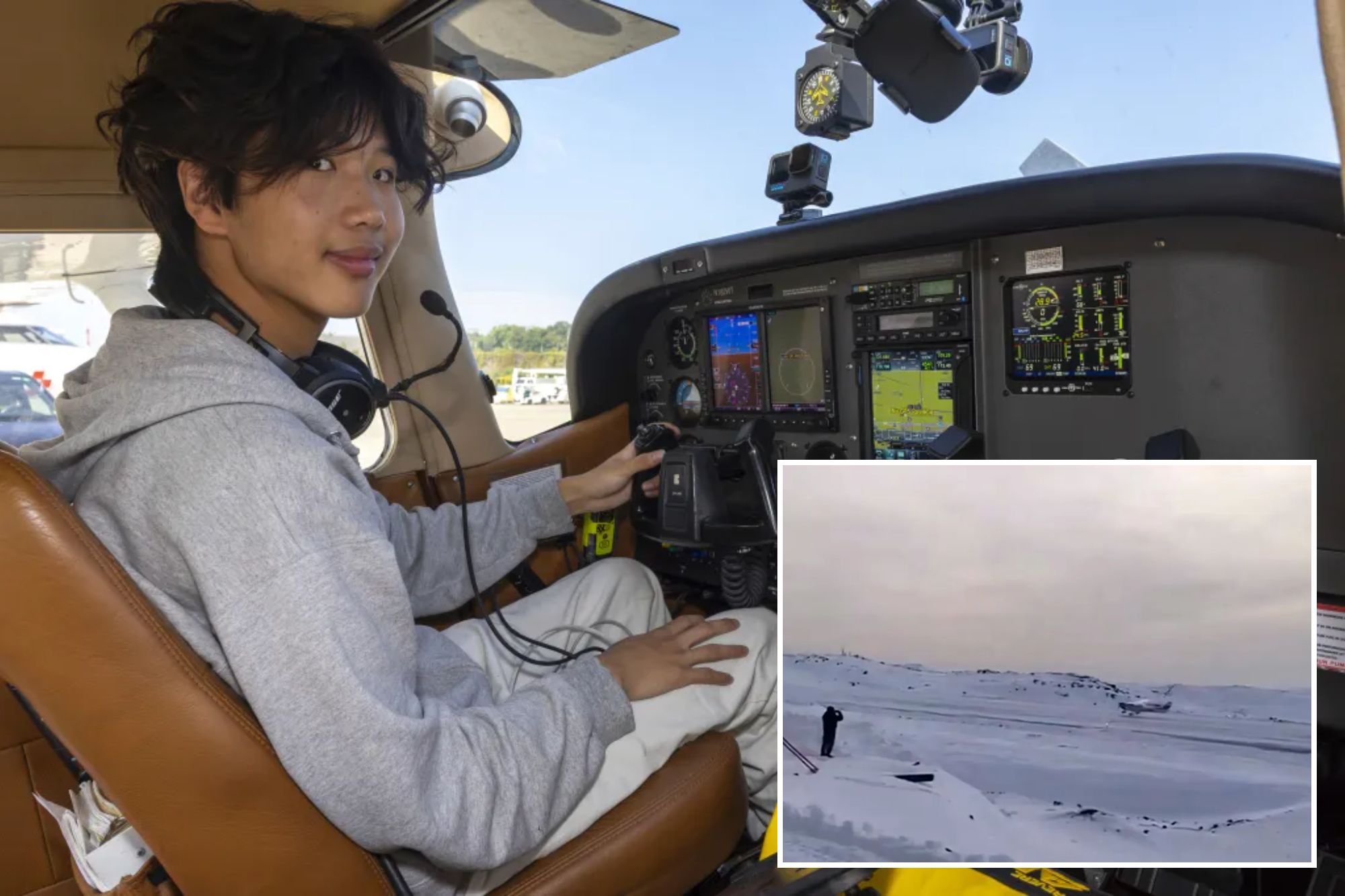 Influencer Ethan Guo, 19, stranded in the Chilean Antarctic since ...