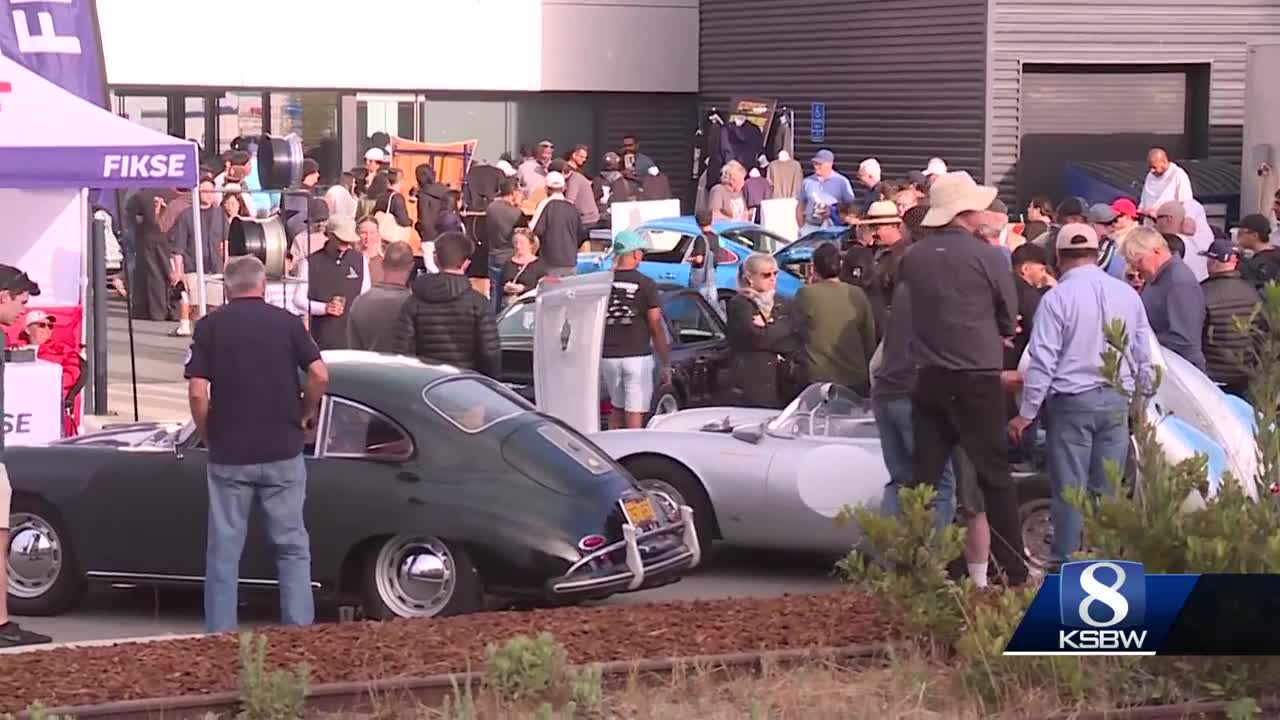 Monterey Car Week: Porsche celebration in Seaside packs thousands at ...
