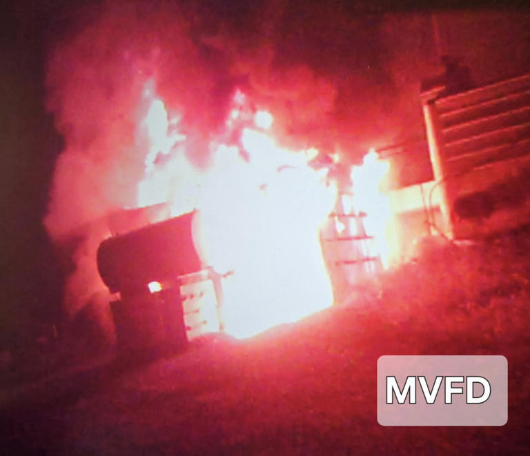 Large overnight fire at Amish business in Parke County