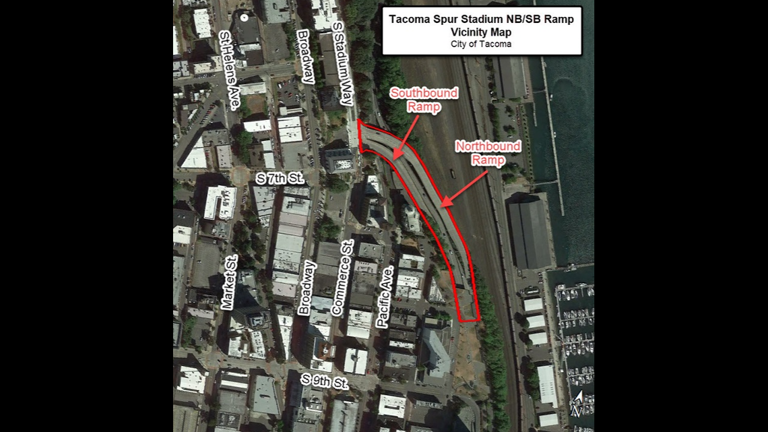 Tacoma I-705 spur ramps to get revamped. Here's what road closures look ...