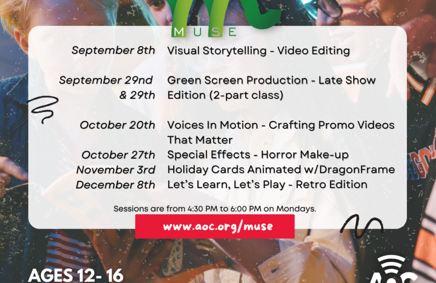 AOC Community Media announces return of teen digital media arts program
