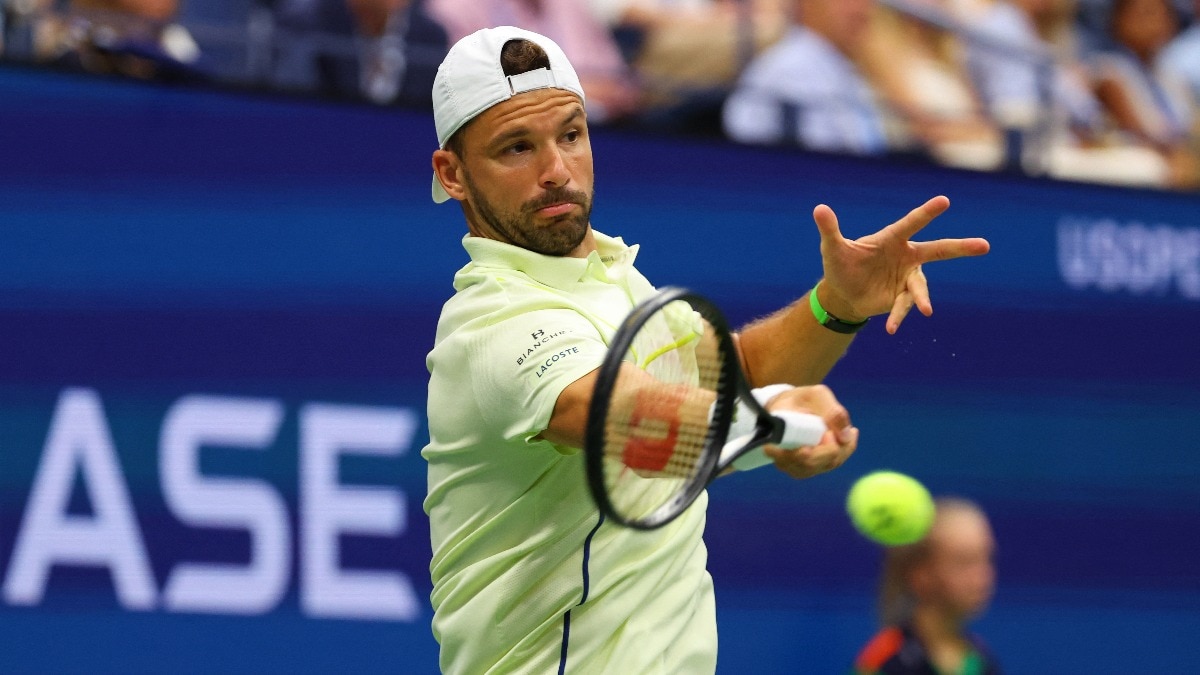 US Open 2025: Grigor Dimitrov pulls out of tournament with injured ...