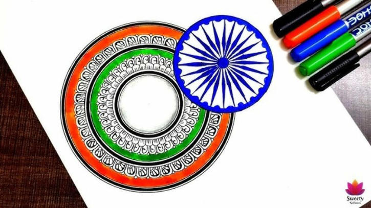 Independence Day 2025 drawings: 10 unique, simple 15th August drawing ...