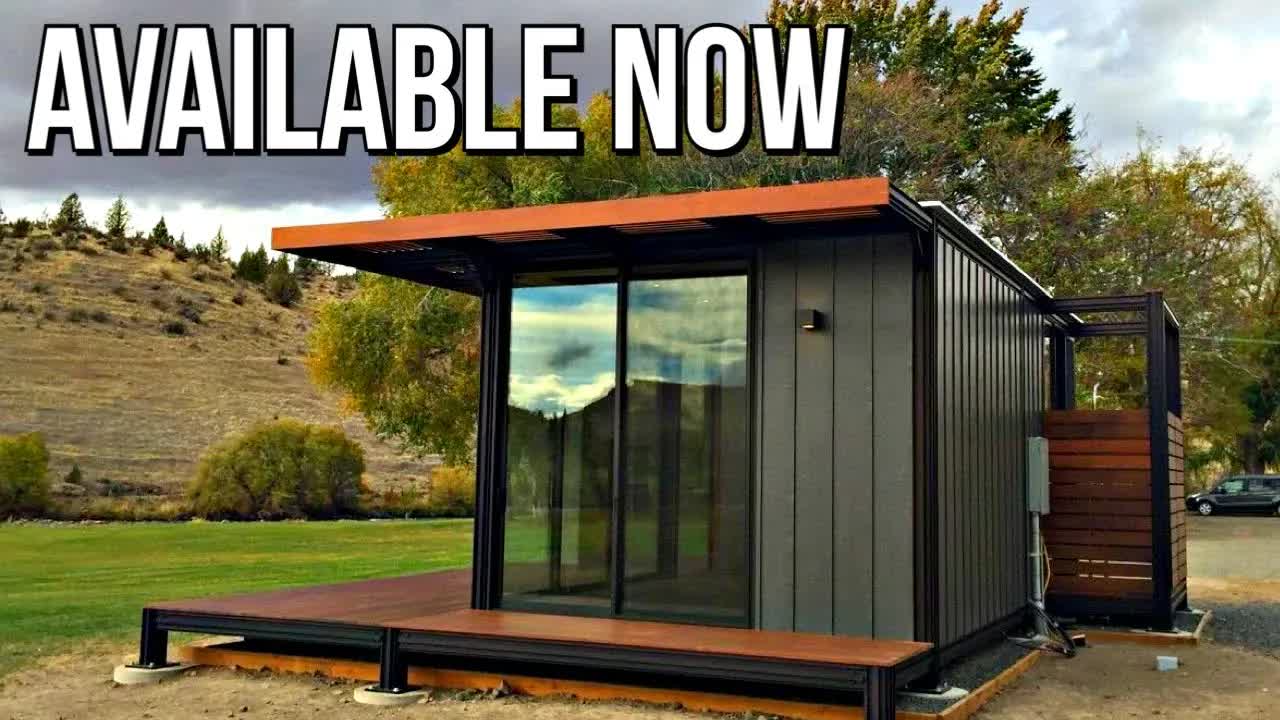 Finally an American built prefab home with a modern exterior!