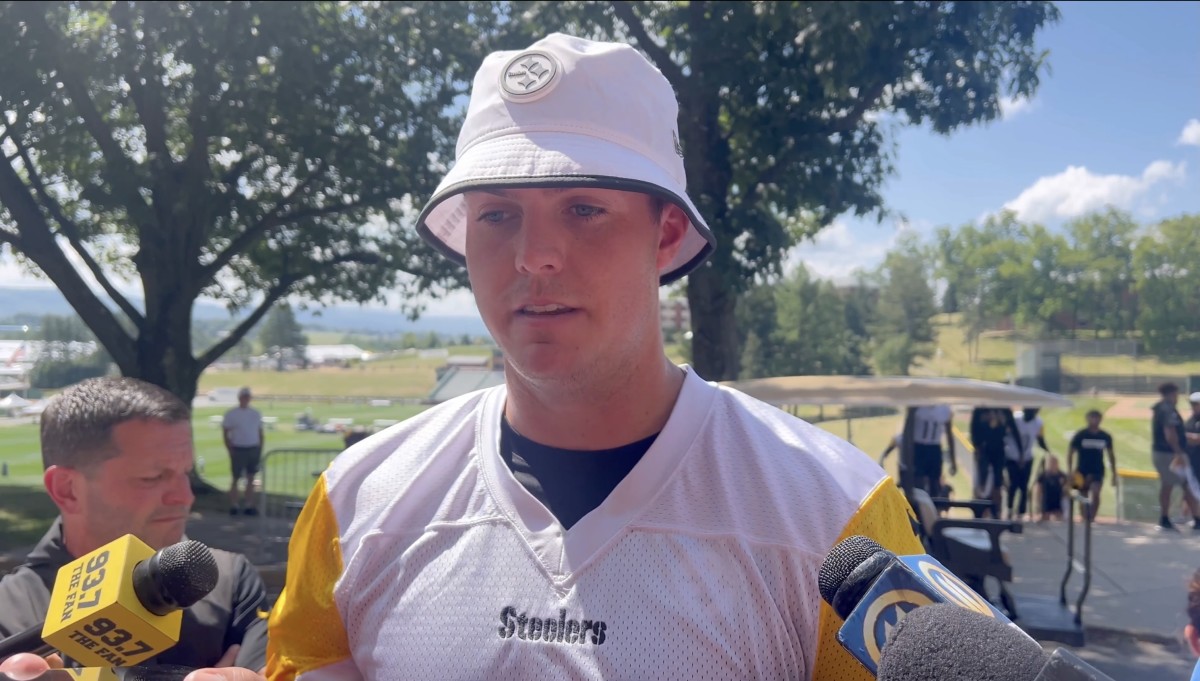 Steelers' Will Howard is staying optimistic about his chances at ...