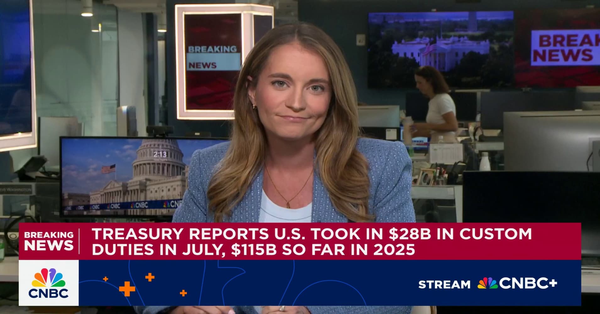 U.S. Government reports $291B deficit for July