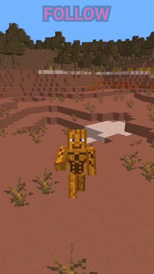 The badlands biome is broken! Kinda… #minecraft #minecraftbedrock #m...