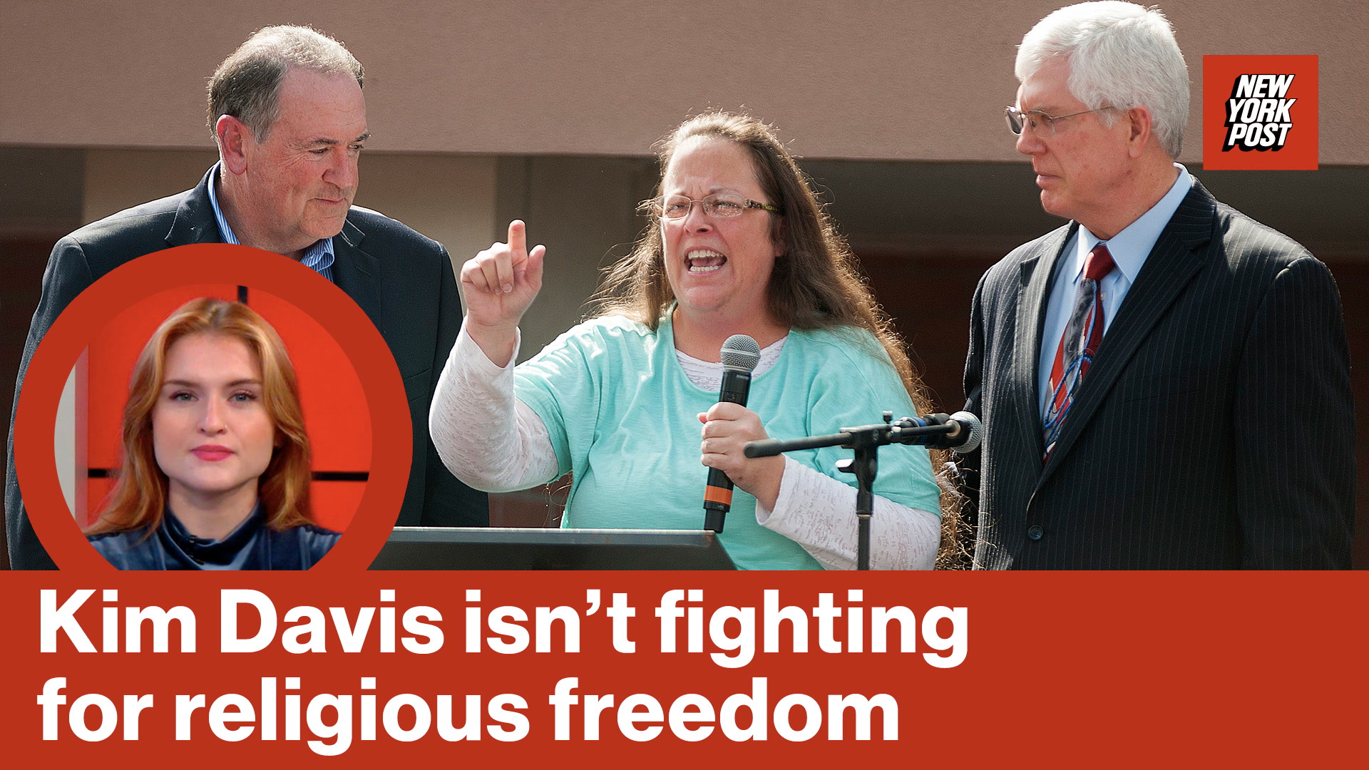 Kim Davis isn't fighting for religious freedom | Red Hot Takes