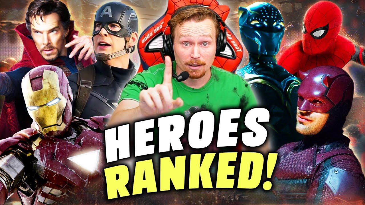 All Mcu Heroes Ranked From Worst To Best!! (part 2)