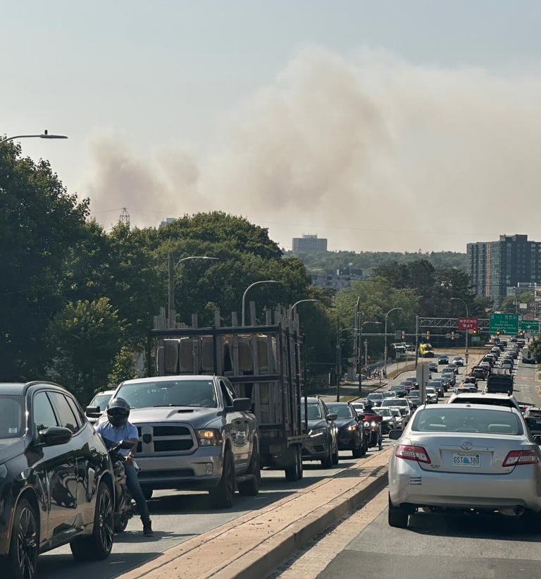 Halifax-area crews are making progress on forest fire near Bayers Lake