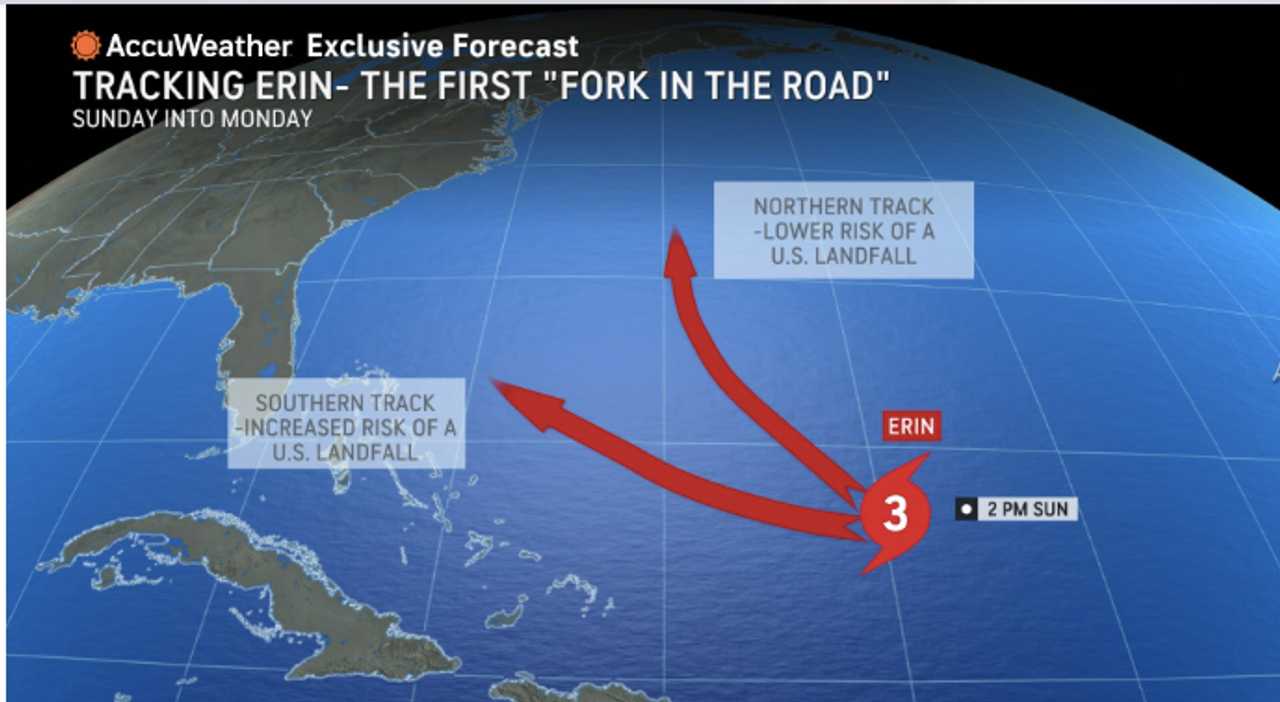 Erin’s Possible Paths: Projections Show Where Storm Could Go As It ...