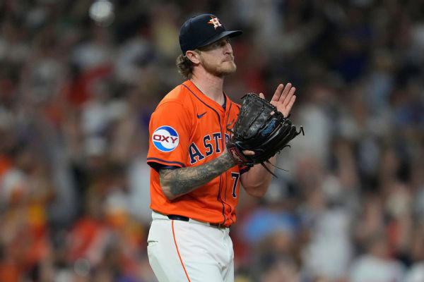 Astros put closer Josh Hader on IL with shoulder strain