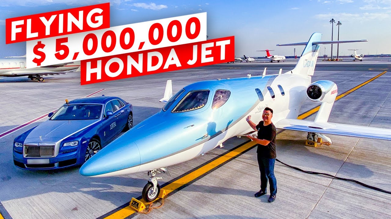 Flying The $5 Million Honda Jet?