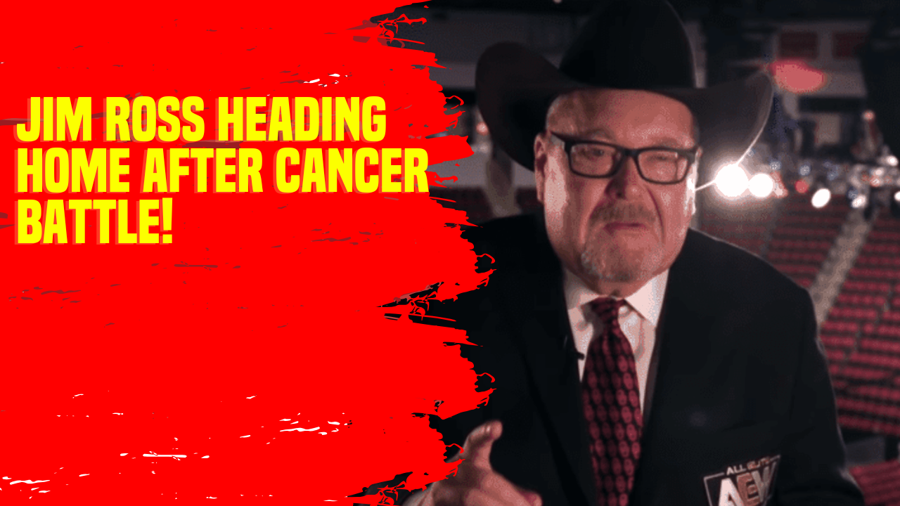 Jim Ross Heading Home After Cancer Battle! #JimRoss #WrestlingLegend # ...