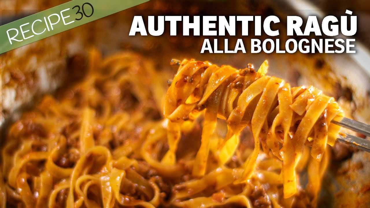 Look no further! How to cook Authentic Ragù Alla Bolognese, with ...