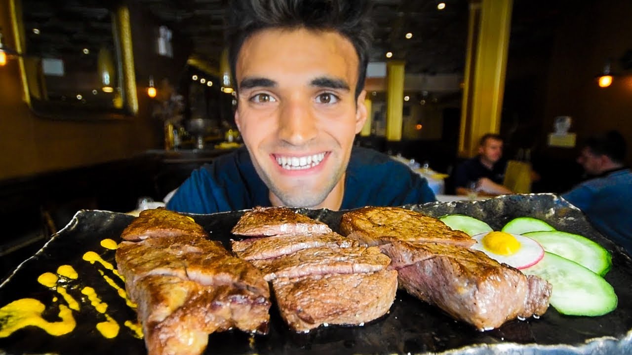 EATING the MOST EXPENSIVE STEAK in THE WORLD!