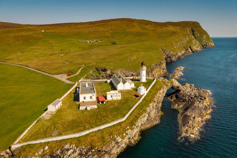 Historic Scottish lighthouse built by family of Robert Louis Stevenson ...