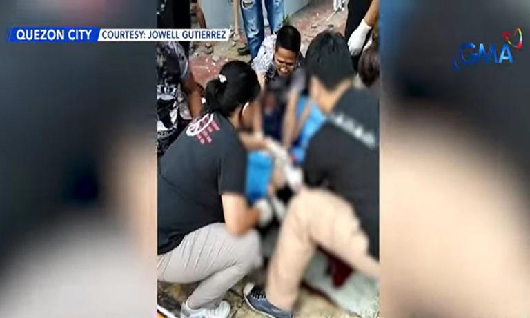 3 pupils struck by falling debris from QC building