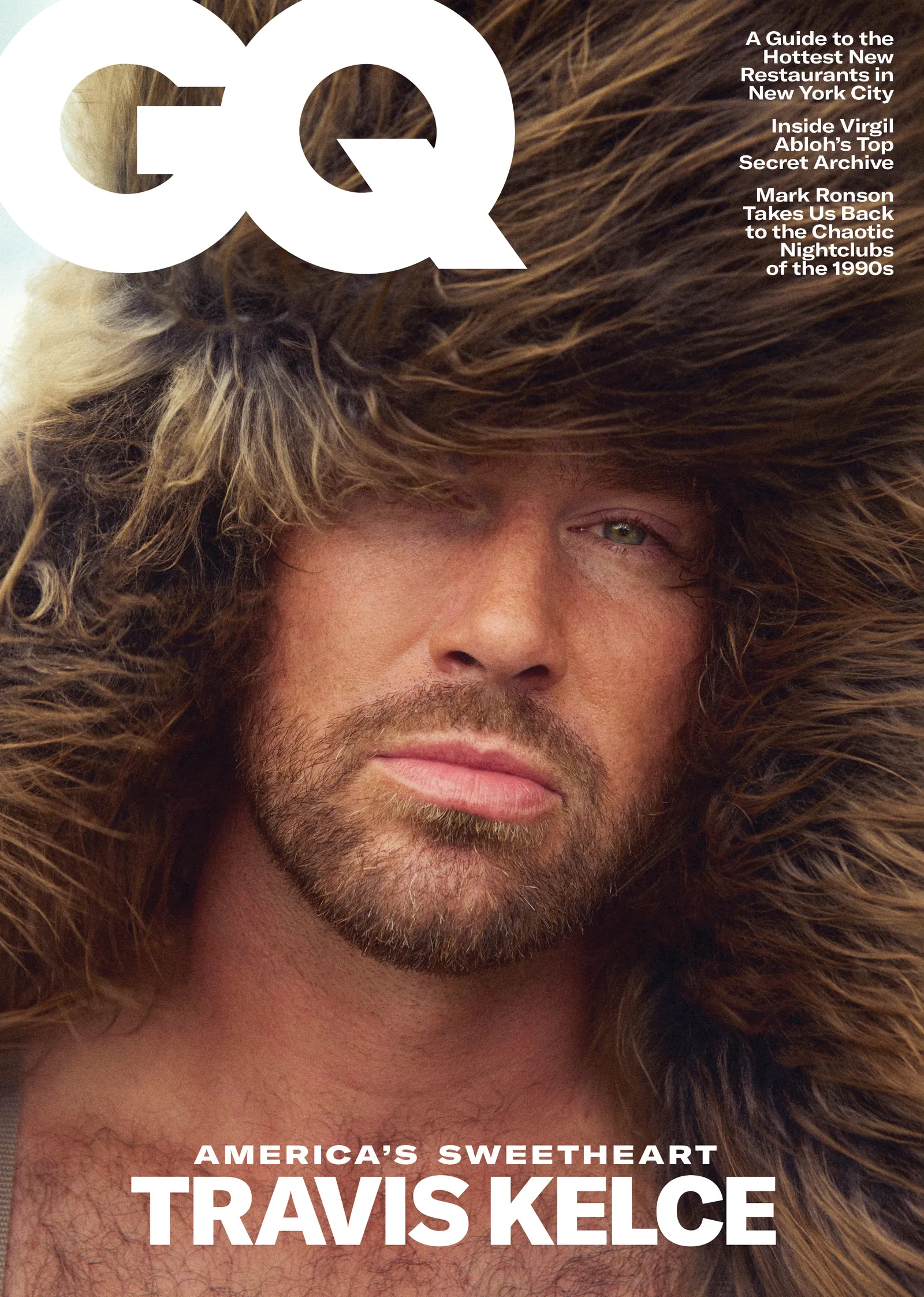 Travis Kelce models head-to-toe fur (and a huge Birkin bag) in the ...