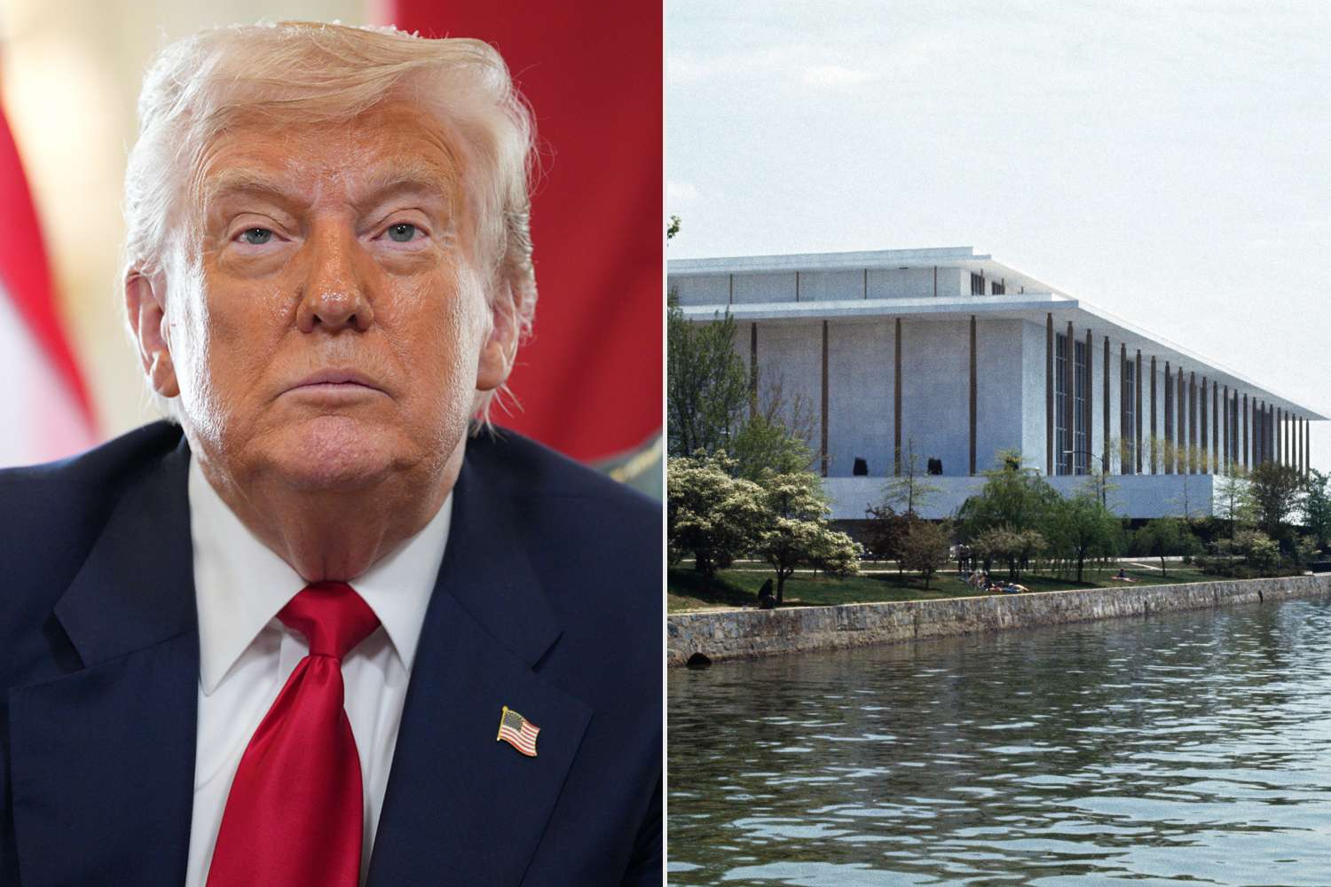 Donald Trump Calls JFK's Memorial the 'Trump/Kennedy Center' as He ...