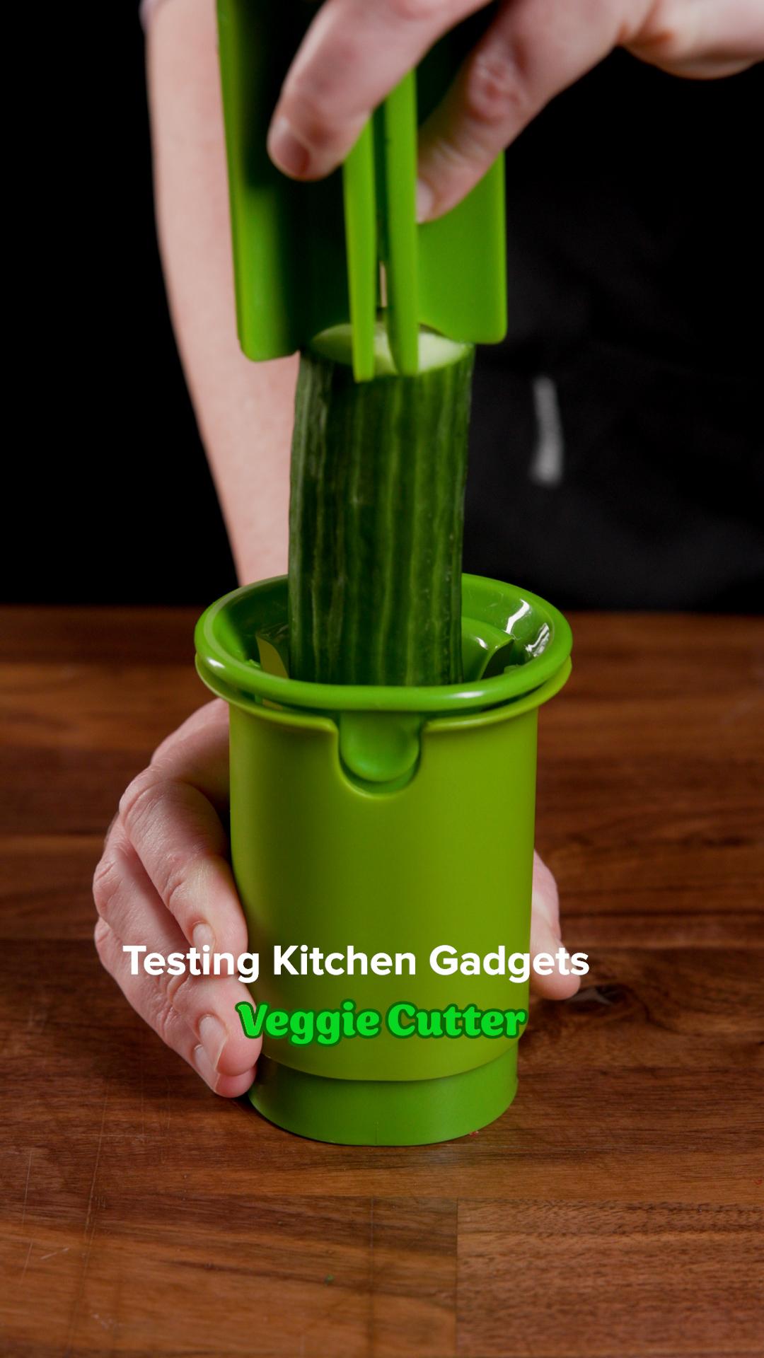 Testing Kitchen Gadgets: Veggie Cutter