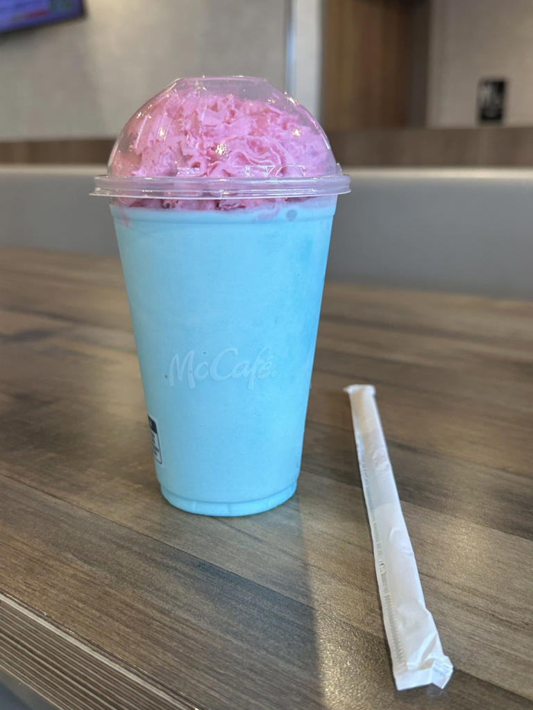 McDonald's new Mt. McDonaldland Shake has a mysterious taste. Here's ...