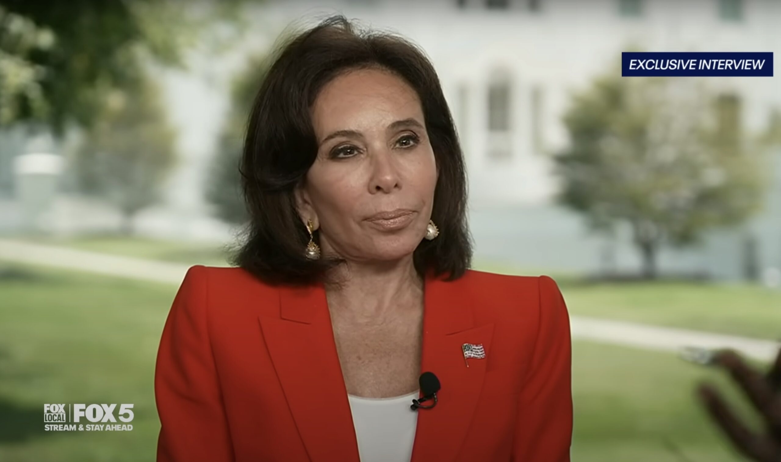 DC Reporter Confronts Jeanine Pirro on Trump Pardoning Cop-Beaters ...