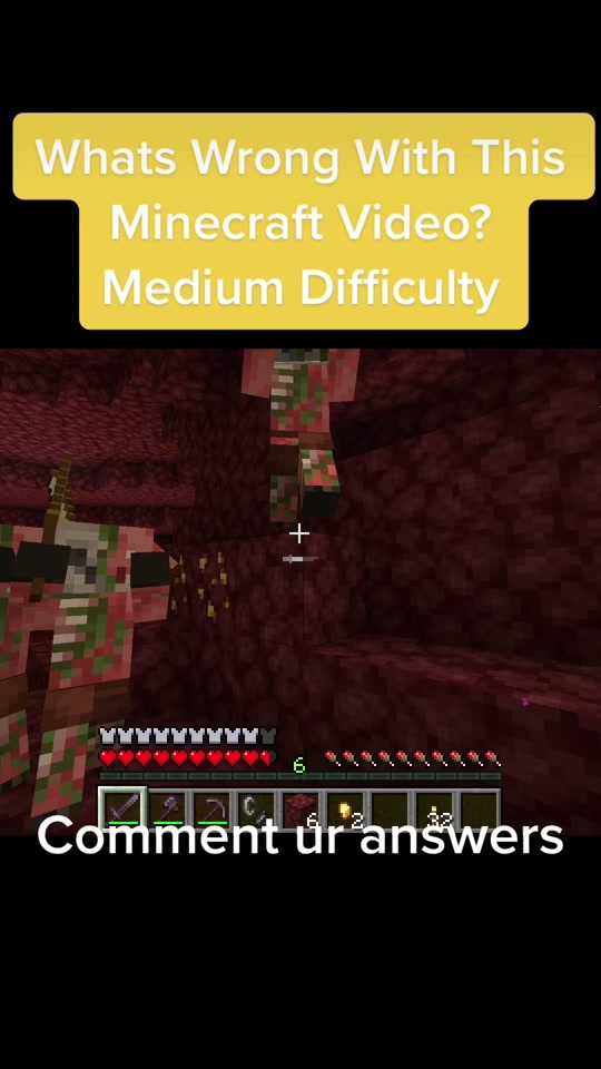 Can you figure out Whats Wrong With This Minecraft Video? #minecraft ...