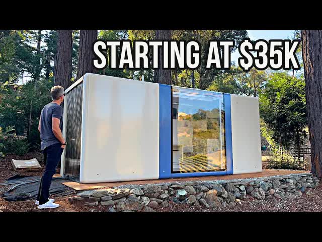 I went to California to test the most advanced prefab home in the world