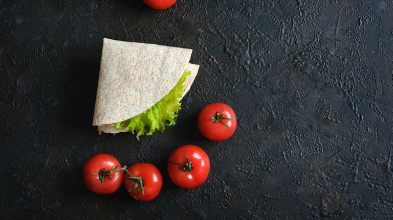 Try This Trick That Makes Overstuffed Tortilla Wraps Easier To Eat