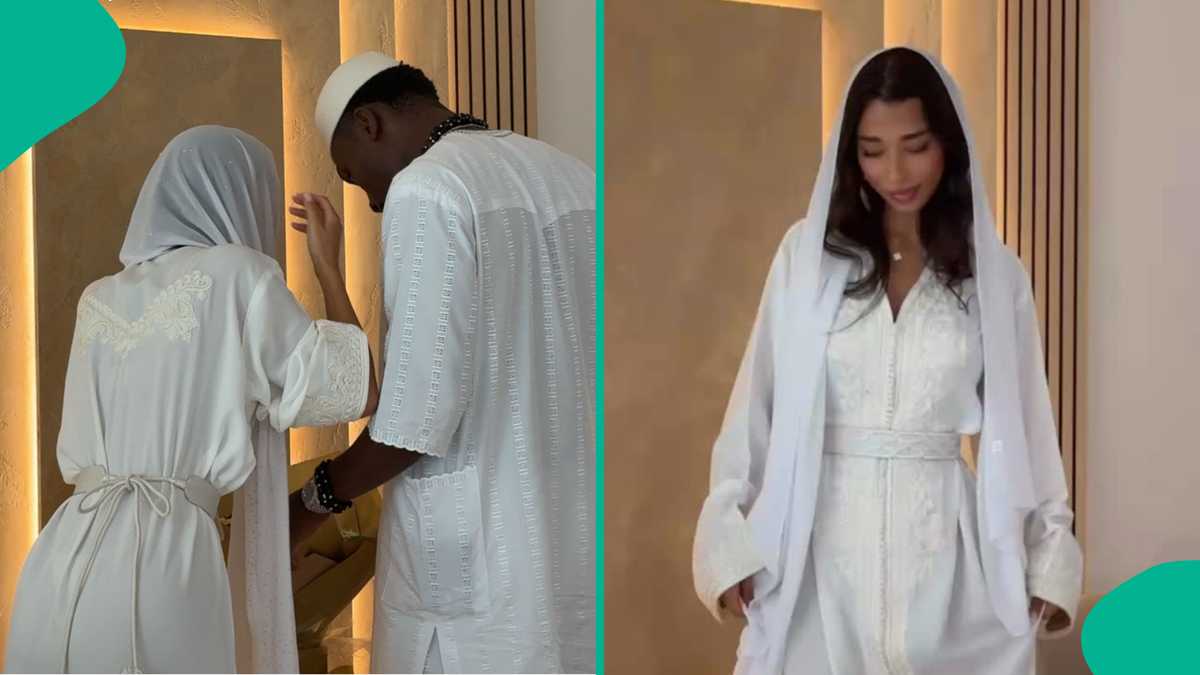 Photos: Super Eagles star ties the knot with Moroccan lover in private ...