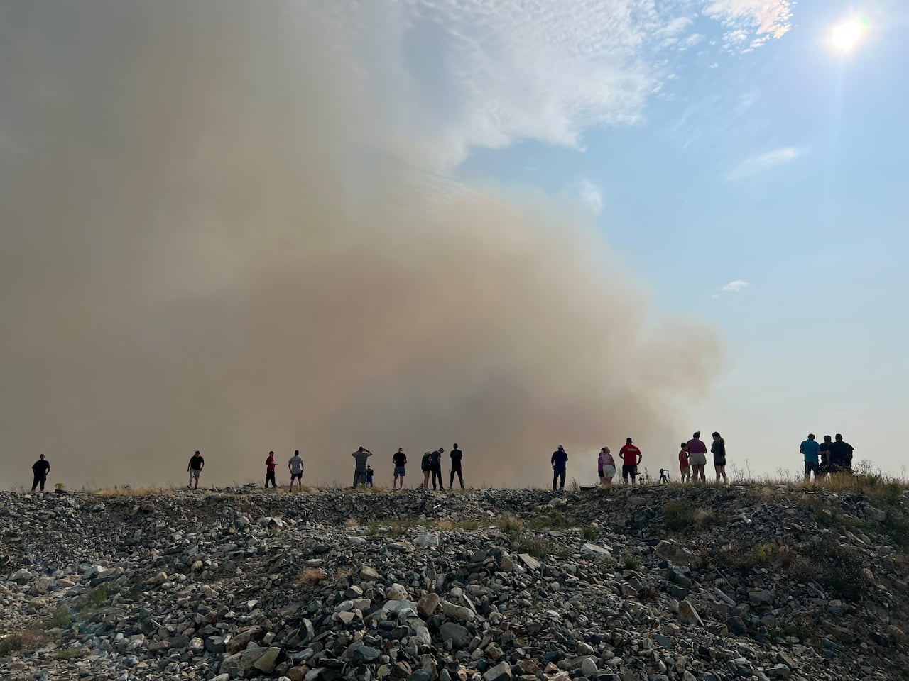 Paddy's Pond fire burning near St. John's is now held