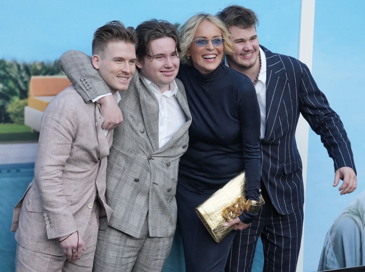 Sharon Stone : qui sont ses trois fils, Roan Joseph Bronstein, Quinn ...