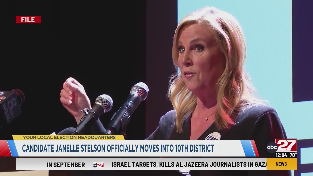 Janelle Stelson officially moves into 10th district