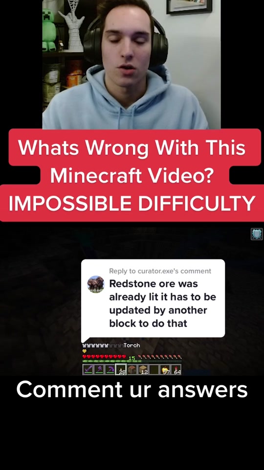 Replying to @curator.exe #minecraft #mc #mcyt #puzzle #riddle #trick ...