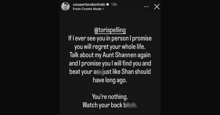 Shannen Doherty's Goddaughter Warns Tori Spelling to Stop Talking About ...