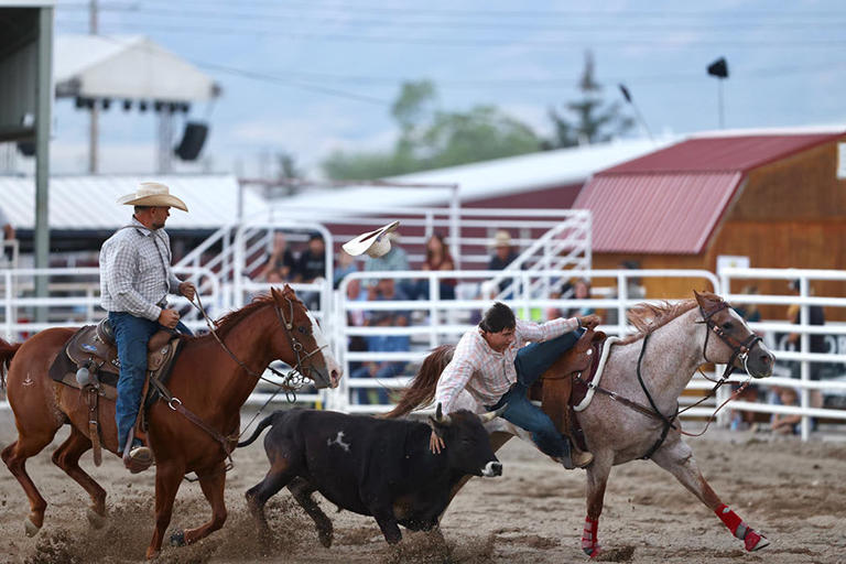 Cowboys and girls of all ages showcase talents at Bannock County Fair Rodeo