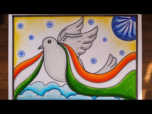 Independence Day 2025 drawings: 10 unique, simple 15th August drawing ...