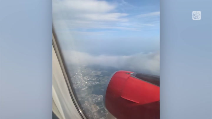 A view from above the Newfoundland fires