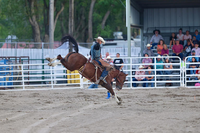 Cowboys and girls of all ages showcase talents at Bannock County Fair Rodeo