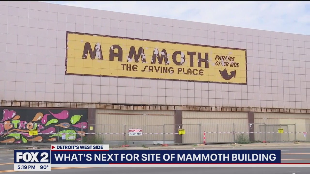 Detroit's Mammoth Building coming down after quarter of a century of ...