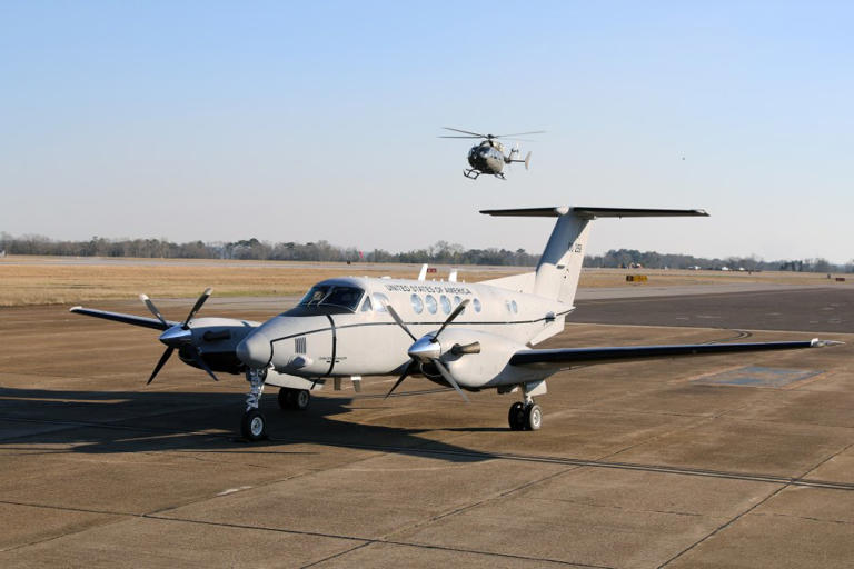 Army performing low altitude flight inspections around Enterprise