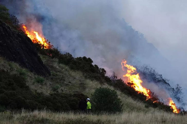 Edinburgh residents warned over outdoor fires as nationwide alert put ...