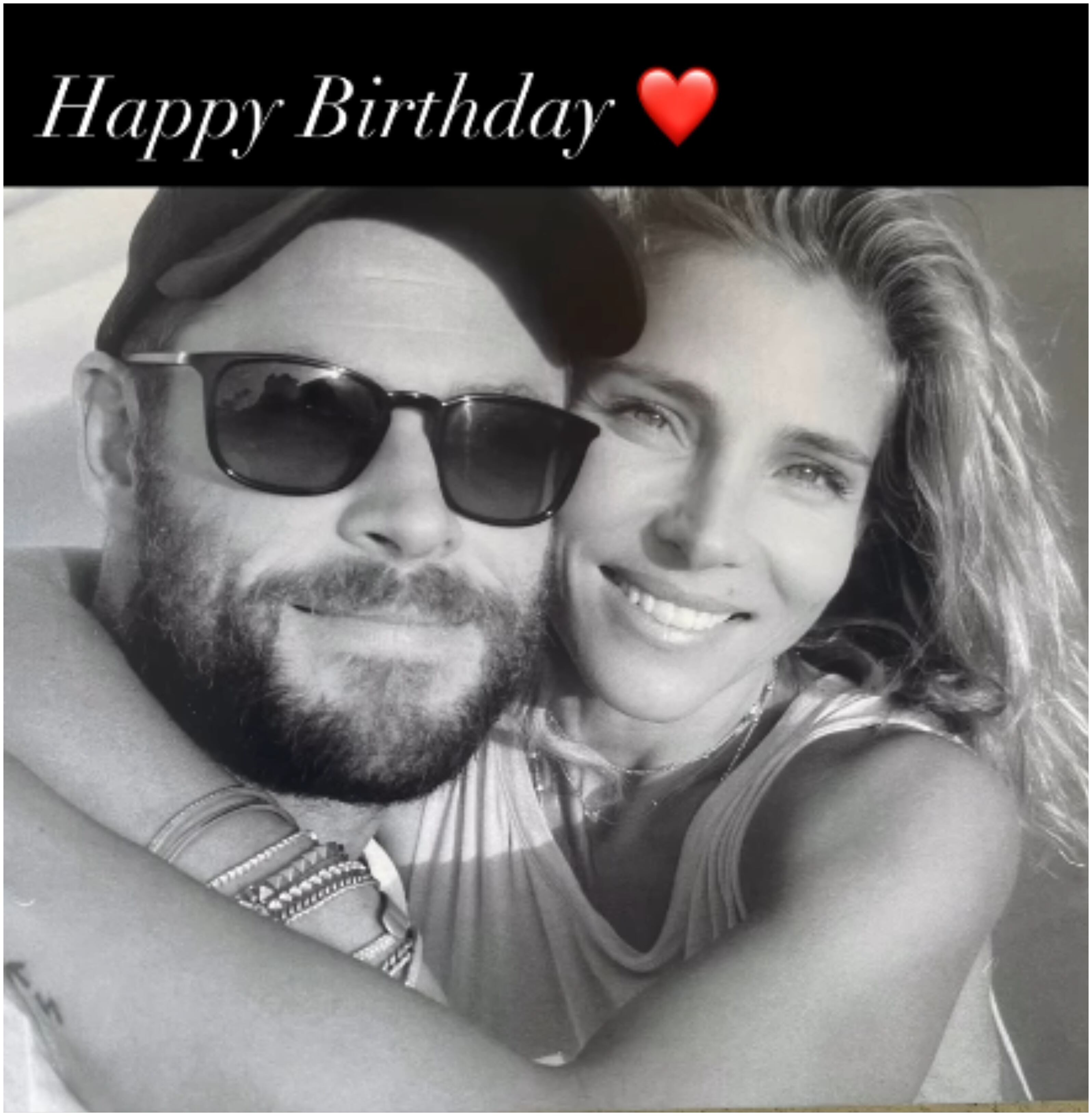 Chris Hemsworth de cumpleaños solo en Ibiza y Elsa Pataky lo felicita ...