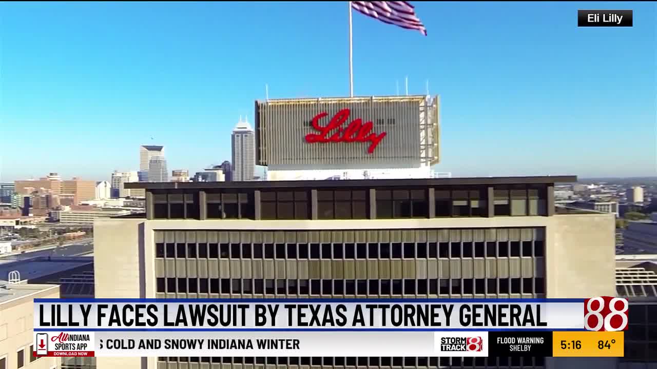 Lilly faces lawsuit by Texas Attorney General